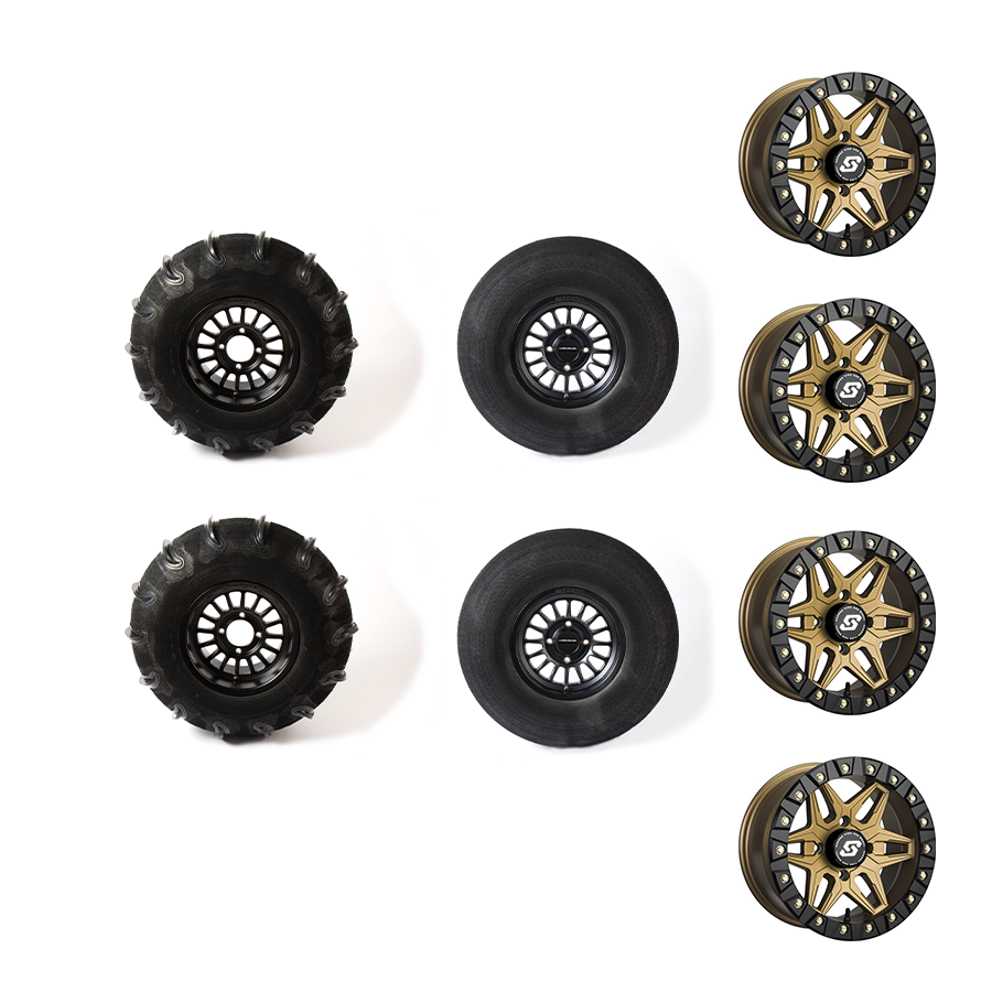Can-Am Pre-Mounted Wheel and Tire Set – BoonDocker LLC