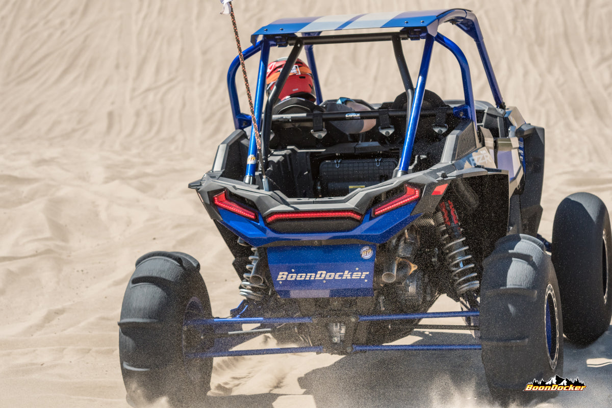 Double-Down Muffler for Polaris RZR XPT with High-Flow Downpipe ...